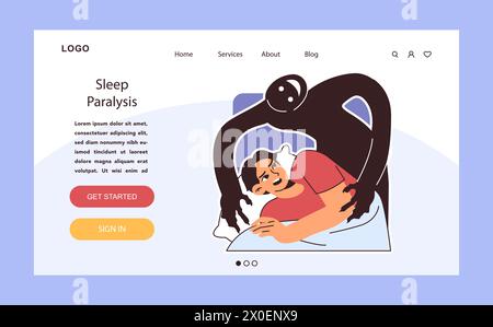 Sleep paralysis. Sleep or mental health disorder causing night's terror ...
