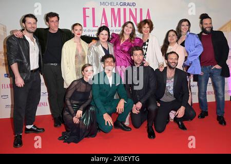 Rome, Italy. 11th Apr, 2024. Michela Giraud (l) and Cristina Giraud (r ...