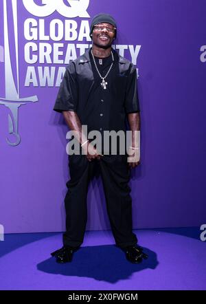Asake attends Second Annual GQ Global Creativity Awards at WSA in New York on April 11, 2024 ...