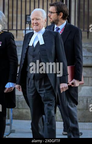 Speaker of the House of Lords Lord McFall of Alcluith (left) and ...
