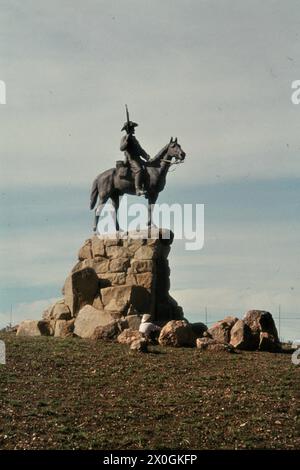 The equestrian statue of 1912, monument, equestrian monument ...