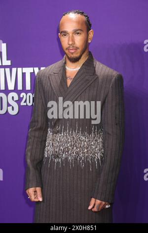 NEW YORK, NEW YORK - APRIL 11: Lewis Hamilton attends the 2024 GQ ...
