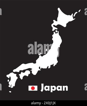 japan map icon vector illustration symbol design Stock Vector Image ...
