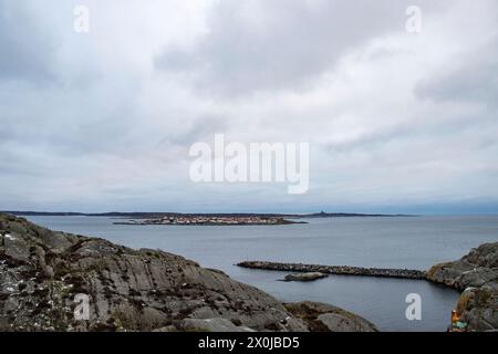 Landscape shot with a view of an island. Astol, RÃ¶nnÃ¤ng, Sweden, with ...
