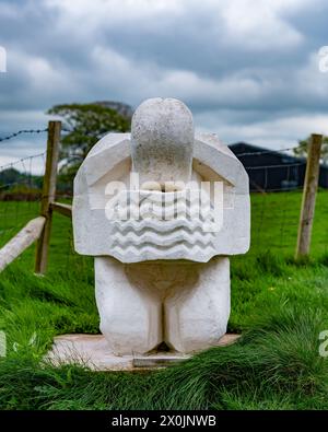 The Praying Shell by artist Anthony Padgett. The Shore, Bolton-le-Sands ...