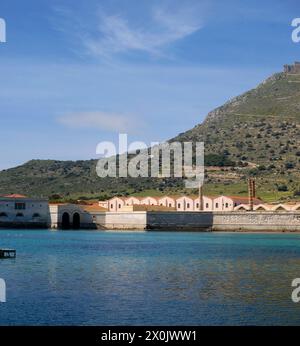 The old tuna factory Florio, Favignana Stock Photo - Alamy