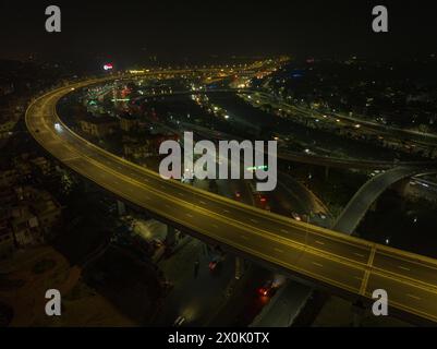 Dhaka, Bangladesh, 11 April, 2024: Dhaka Elevated Expressway is ...
