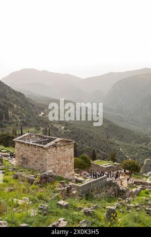 Ancient Delphi, Thessaly, Greece Stock Photo - Alamy