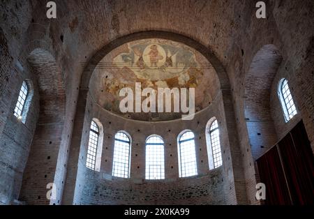 Interior view of Rotonda, Rotunda of Galerius, Roman circular temple ...