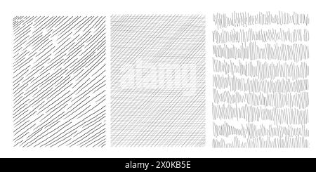 Set of crosshatch texture isolated, hand drawn Stock Vector Image & Art ...