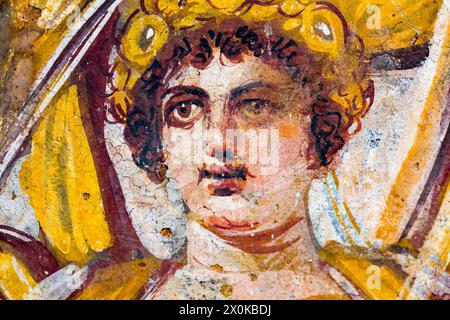 The Severan Tondo shows Septimius Severus, his wife Julia Domna, their ...