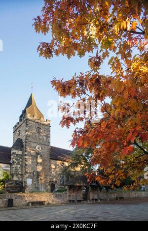 England, West Sussex, Midhurst, Church of St.Mary Magdalen and St.Denys ...