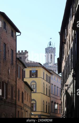 Siena, Via Bianchi di Sopra, UNESCO World Heritage Site, Bianchi di ...