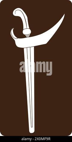 keris traditional weapon from indonesia in flat illustration vector Stock Vector Image & Art - Alamy