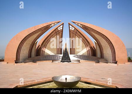 The Pakistan Monument National monument that is shaped like a petals ...