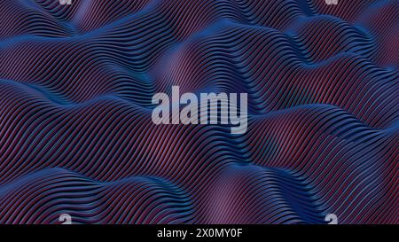 Amethyst Waves: A Majestic Sea of Striped Elegance Stock Photo - Alamy