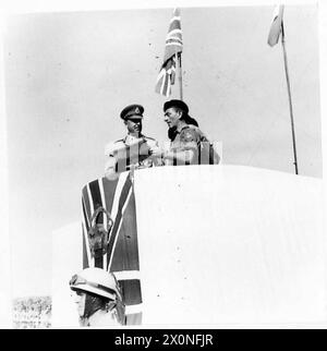 Photograph of Field Marshal Harold Alexander and an unidentified U.S ...