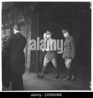 General Sir R. Gordon Finlayson, GOC-in-C Western Command, presents the ...