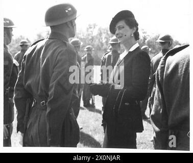 HRH the Duchess of Kent inspects a battalion of the Oxfordshire and ...