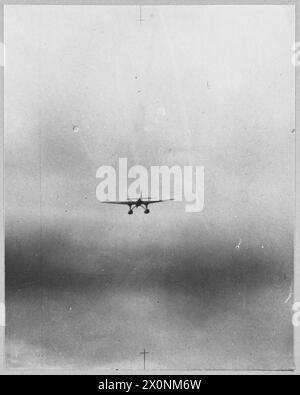 Photograph showing the pilot and navigator of a Beaufort aircraft with ...