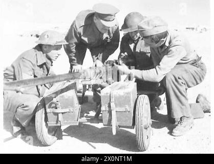 Anti-tank guns were captured from the Italian in Libya, have been ...