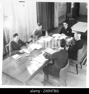 SIR WALTER MONCKTON AND ADMIRAL SIR ANDREW CUNNINGHAM, C IN C ...