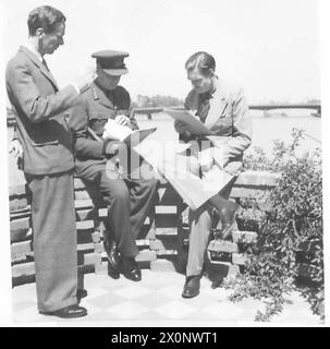General Sir John Dill is pictured representing the British Army during ...