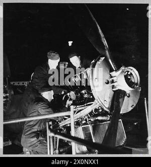 NIGHT OPS AT AN RAF BOMBER STATION : - For story see CH.8845. A ...