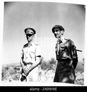 Lieutenant General Dempsey meets Major General Guy Simonds, Commander ...