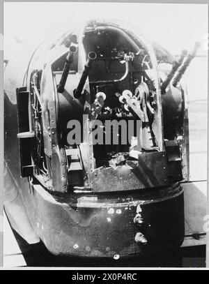 German Messerschmitt Me-110 fighter-bomber, which crash-landed near ...