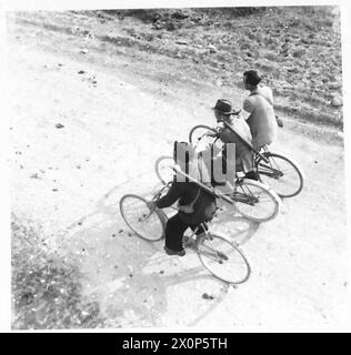 Three Germans and a British soldier Stock Photo - Alamy