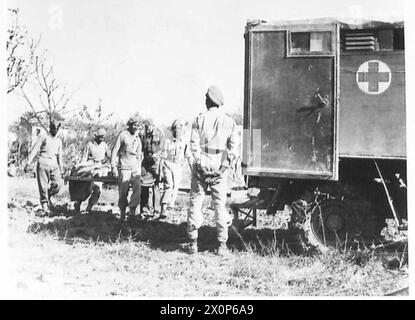 BLOOD TRANSFUSION IN FORWARD AREAS - After the wound has been dressed ...