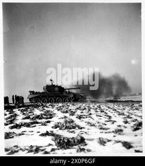 "COMET" TANK ON THE RANGE - The 29th Armoured Bde of 11th Armoured ...