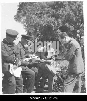 General Sir John Dill is pictured representing the British Army during ...