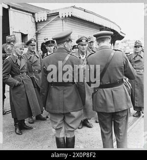 German generals and officers, including Lieutenant General Graf von ...
