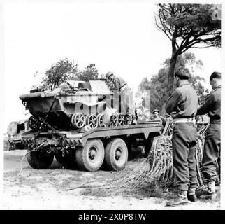 FIFTH ARMY : ANZIO BRIDGEHEAD - After crossing the open ground on the ...