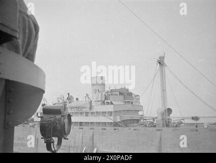 HMS Westminster, escorting an East Coast convoy from Sheerness to ...