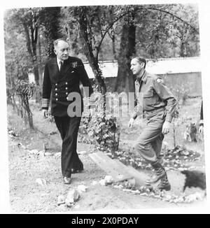 ADMIRAL CUNNINGHAM VISITS 15 ARMY GROUP - General Mark W. Clark and ...