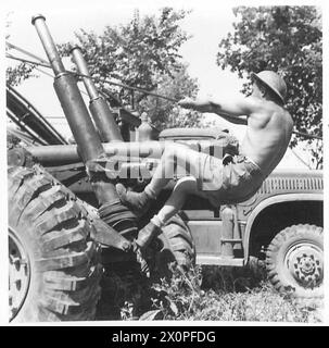 MAINTENANCE OF MEDIUM GUNS IN THE FIELD - Strong arms are needed to ...