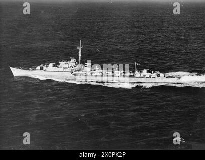 HMS ZEBRA, BRITISH Z CLASS DESTROYER. 1945. - , Royal Navy, HMS Zebra ...