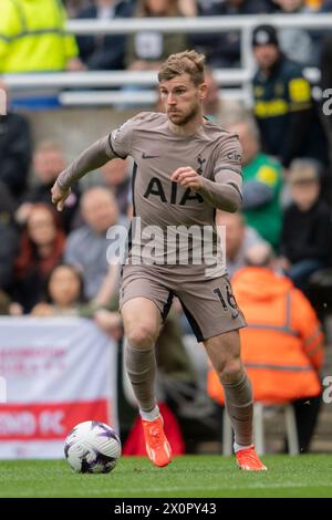Tottenham Hotspur's Timo Werner during a training session at the ...