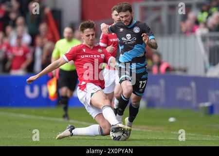 Wrexham's Max Cleworth during the Sky Bet League One match at the SToK ...