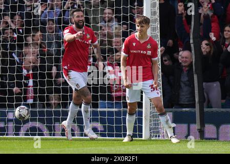 Wrexham's Max Cleworth after the Sky Bet Championship match at the Stok ...