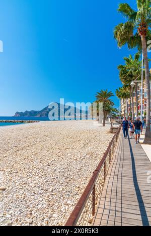 Altea beach Playa La Roda in Alicante of Spain Stock Photo - Alamy
