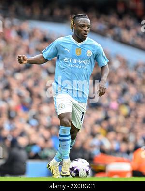 Manchester City Forward Jeremy Doku (11) celebrates his goal at the ...