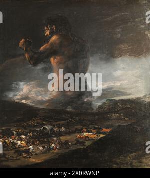 This artwork by Francisco de Goya, known for his mastery in both ...