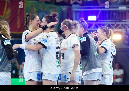 Xenia Smits (11 Germany) after the match Germany against Montenegro at ...