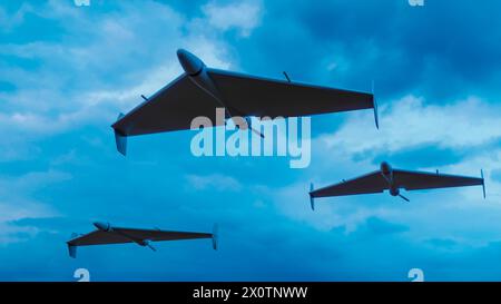 SHAHED 136 Iranian drone Stock Photo - Alamy