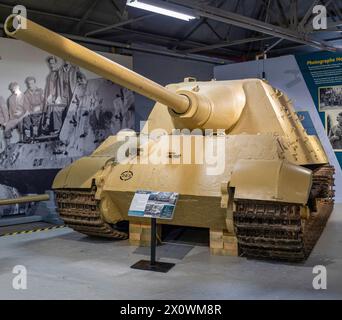 German heavy tank destroyer Jagdtiger Stock Photo - Alamy