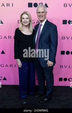 Susan Gersh and David Gersh attend the arrivals of “The MOCA Gala” at ...